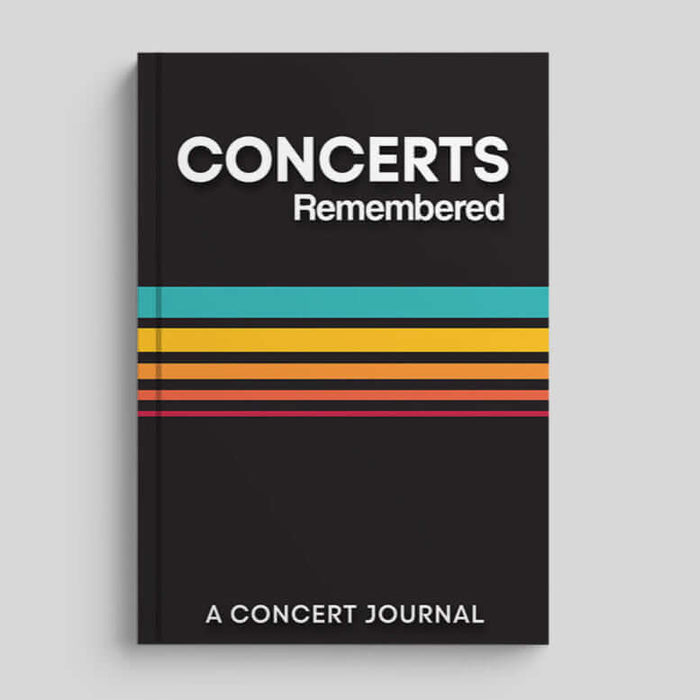 Concerts Remembered: Ultimate Concert Journal – Timeside