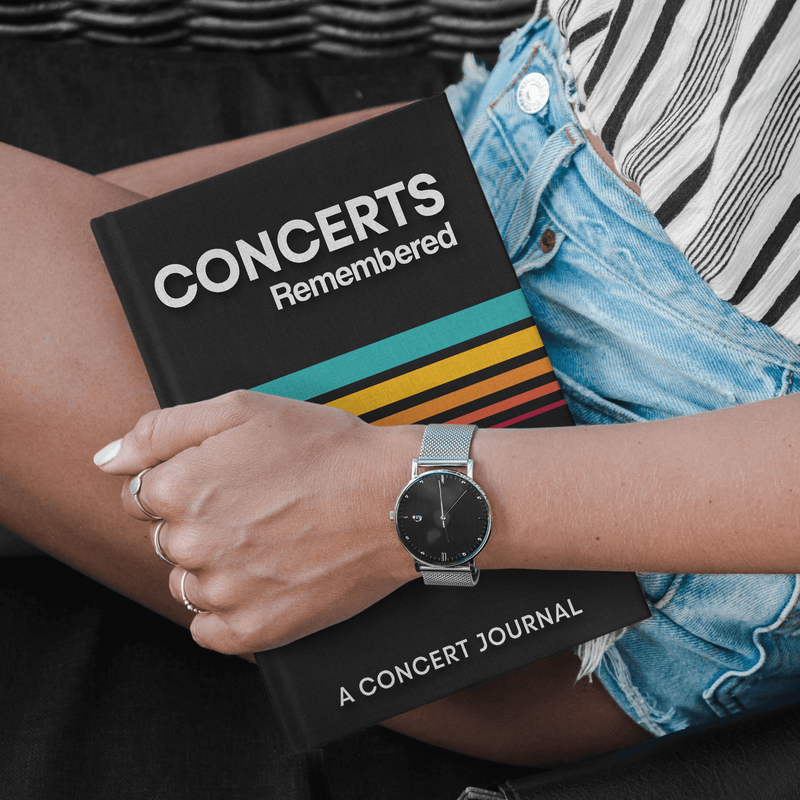 Concerts Remembered: Ultimate Concert Journal – Timeside