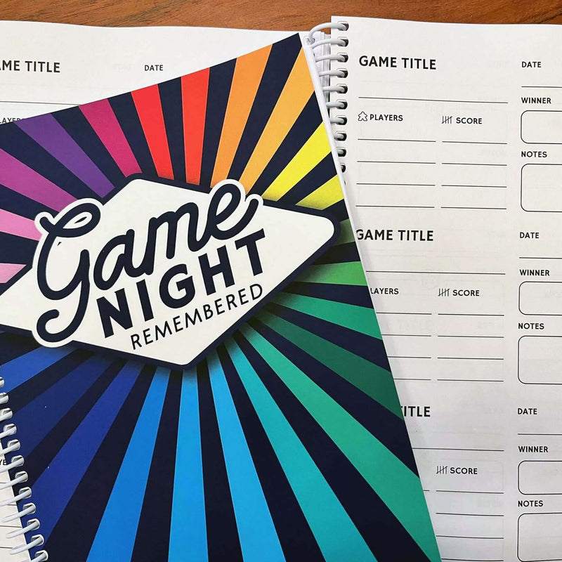 Board Game Journal - Game Night Remembered Logbook – Timeside